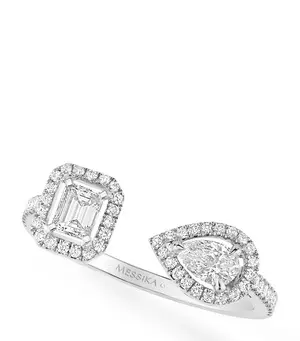 Messika Emerald Cut Rings