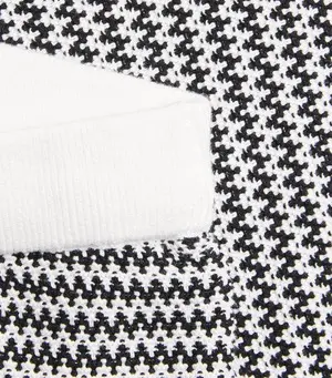 Varley Cotton Knitted Zigzag Shorts - Grey