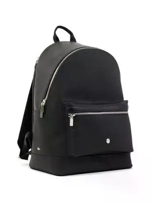 Lacoste Logo Plaque Zip-fastening Backpack