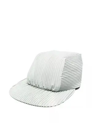 Issey Miyake Pleated Cap - Grey