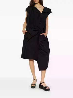 Issey Miyake Twisted Drape Jumpsuit