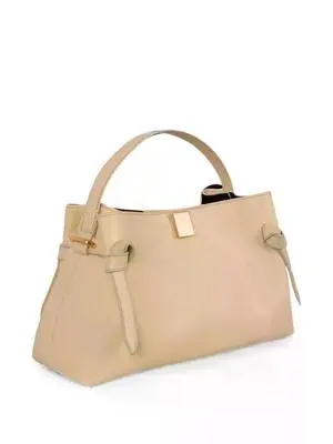 Yuzefi Knot-detail Leather Handbag