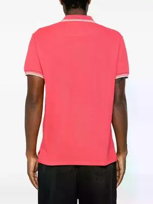 VIVIENNE WESTWOOD Classic Embroidered-detail Cotton Polo Shirt - Pink