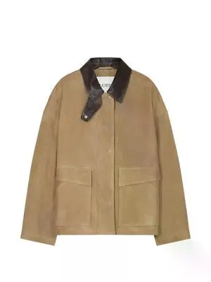 Closed Suede Leather Jacket