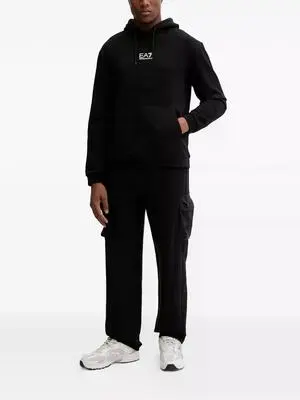 EA7 Graphic Print Hoodie