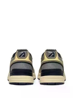 AUTRY Hyperway Paneled Mesh-suede Sneakers - Neutrals