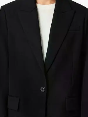 Another Tomorrow Oversized Peak-lapel Blazer