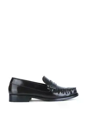ALOHAS Rivet Leather Loafers