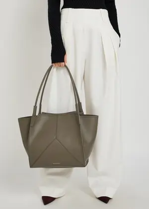 Victoria Beckham Panelled Leather Tote Bag