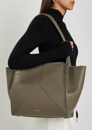 Victoria Beckham Panelled Leather Tote Bag