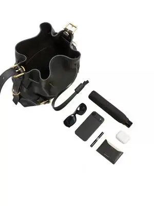 Givenchy Small Voyou Leather Bucket Bag
