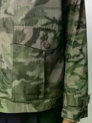 Herno Camouflage Print Hooded Jacket