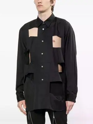 Comme Des Garçons Cut-out Shirt