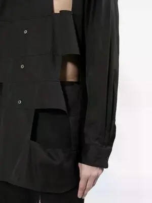 Comme Des Garçons Cut-out Shirt