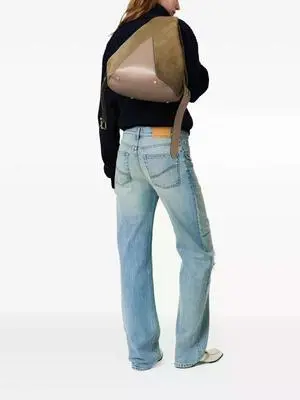Stella McCartney Distressed Patchwork Jeans