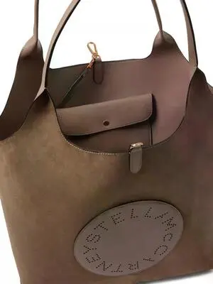 Stella McCartney Logo Perforated Tote Bag