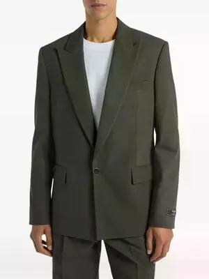 Balmain Cotton Twill 1-button Jacket