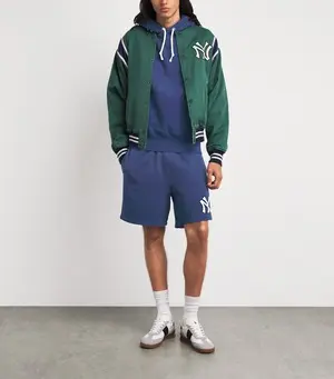 Polo Ralph Lauren Ny Yankees" Embroidered Shorts - Navy