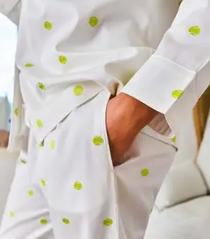 CHRISTY X Wimbledon Tennis Ball Pyjama Set