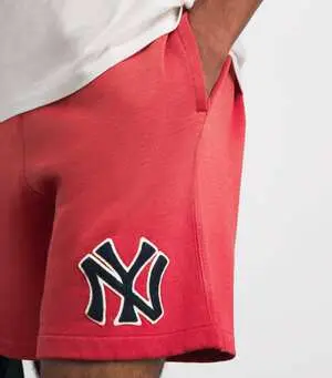 Polo Ralph Lauren X New York Yankees Cotton Shorts - Red