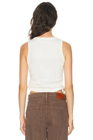 Burberry Tie Side Tank Top - Chalk