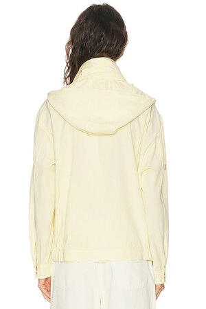 FRAME Seersucker Track Jacket - Lemon Multi