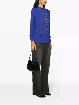 Elisabetta Franchi Chain-link Crepe Blouse