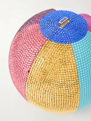 Judith Leiber Sphere Crystal-embellished Clutch