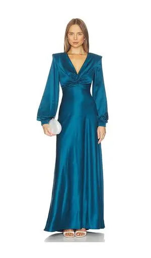 ZHIVAGO The Fading Hour Gown - Teal