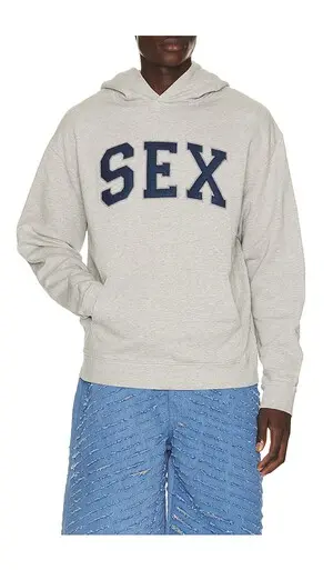 CARNE BOLLENTE Graphic Hoodie - Grey