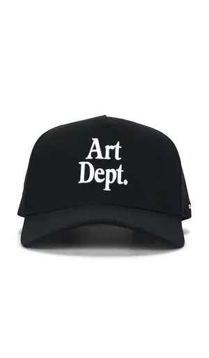 STUDENTS GOLF Art Dept Snap Back Hat - Black