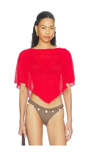 LOVERS AND FRIENDS Fayette Top - Red