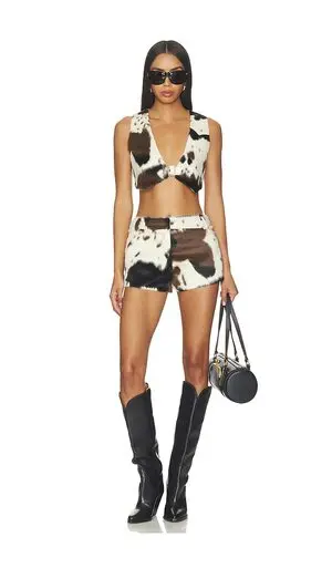 LAMARQUE Pinta Faux Fur Vest