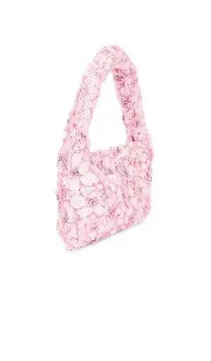 LoveShackFancy Embellished Top Handle Purse