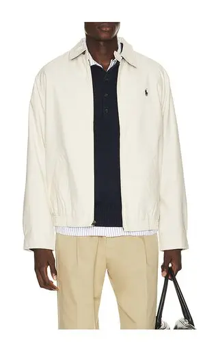Polo Ralph Lauren Bi-swing Windbreaker Jacket - Beige