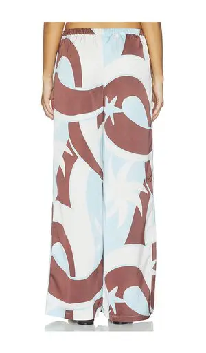 SEVEN WONDERS Kaeli Elasticated Palazzo Pant - Multi