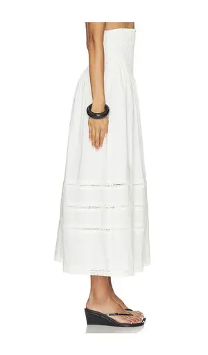 WeWoreWhat Smocked Maxi Skirt