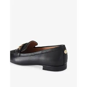Carvela Passo Leather Loafers - Black