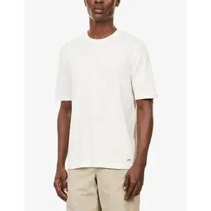 Simkhai Duke Crewneck Silk-blend T-shirt - White