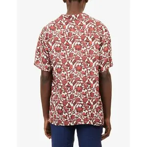 ARRELS BARCELONA Kabak Graphic-print Woven Shirt