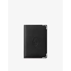 Cartier Must De Leather Card Holder - Black