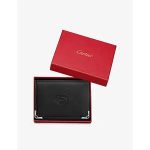 Cartier Must De Leather Card Holder - Black