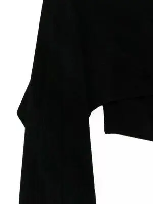 LIMI FEU Ribbed-knit Cropped Sweater