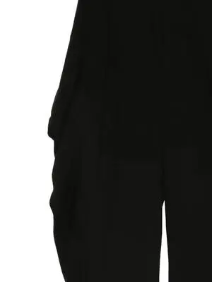 LIMI FEU Draped-detail Trousers