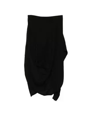 LIMI FEU Asymmetric Draped Skirt