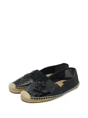 Tory Burch Leather Espadrilles