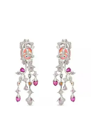 ANABELA CHAN Passiflora Multi-stone Drop Earrings