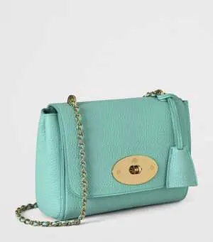 Mulberry Lily Leather Shoulder Bag - Blue