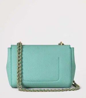 Mulberry Lily Leather Shoulder Bag - Blue