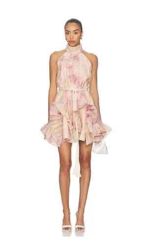 CURAAE BY ELLIATT Thea Ruffle Mini Dress - Multi